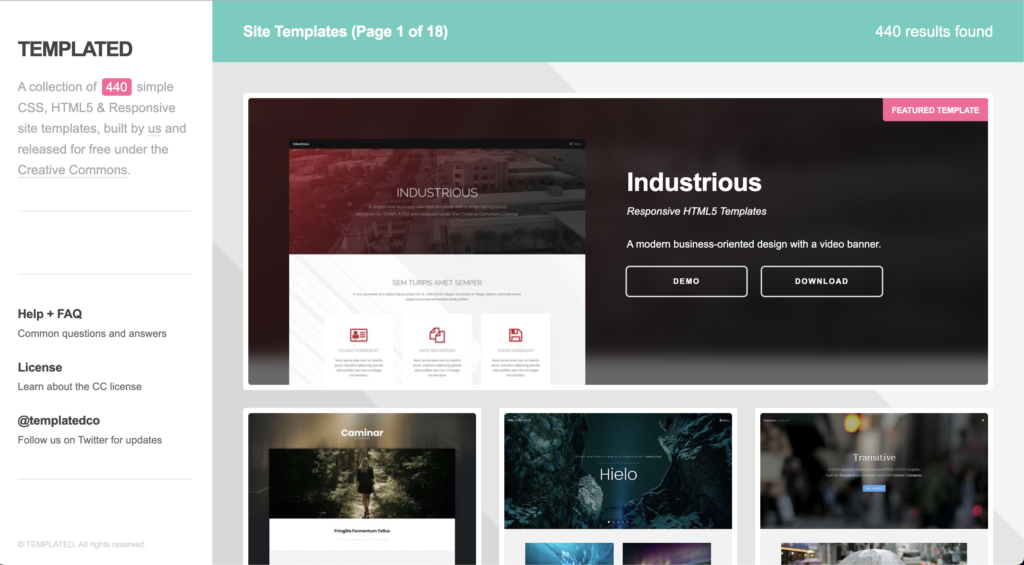 Unlock Stunning Designs: best Free Modern HTML Website Templates for ...
